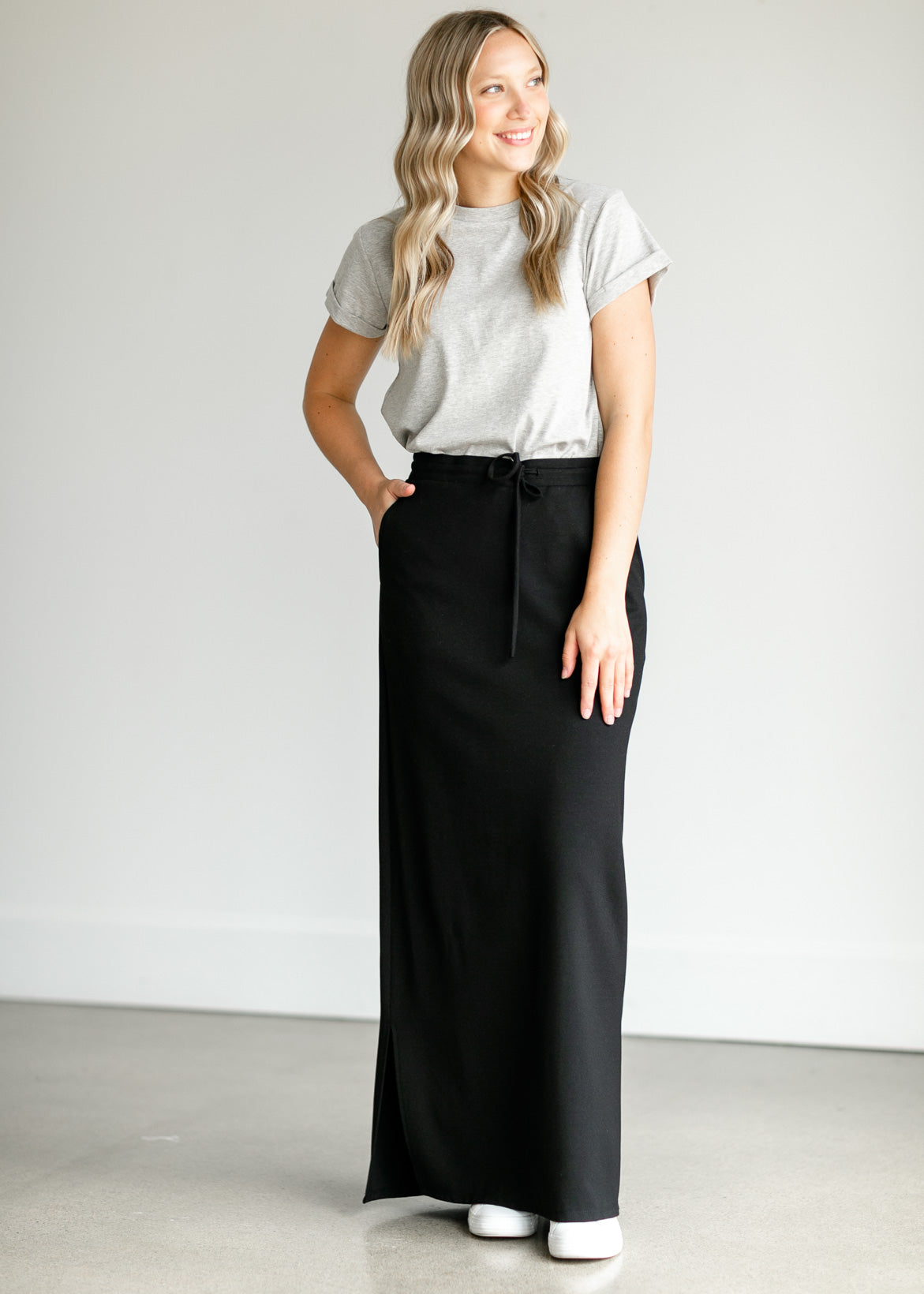 Long and Maxi Denim Skirts | Stylish Long Jean Skirts | Inherit ...
