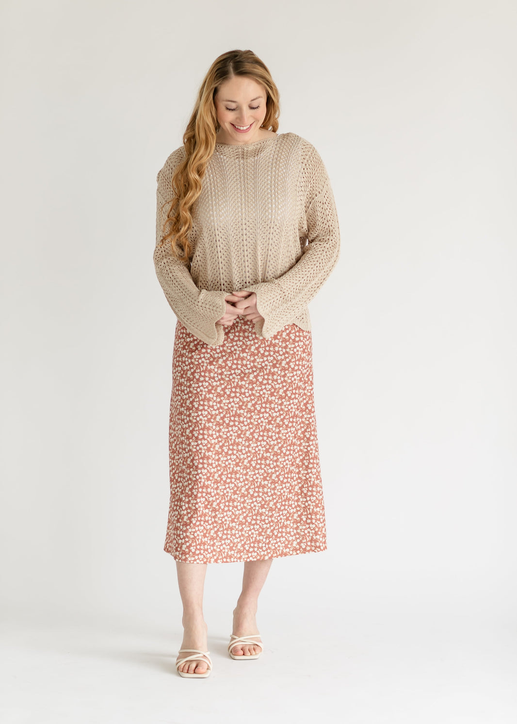 Women's Long Denim and Midi A-Line Skirts – Inherit Co.