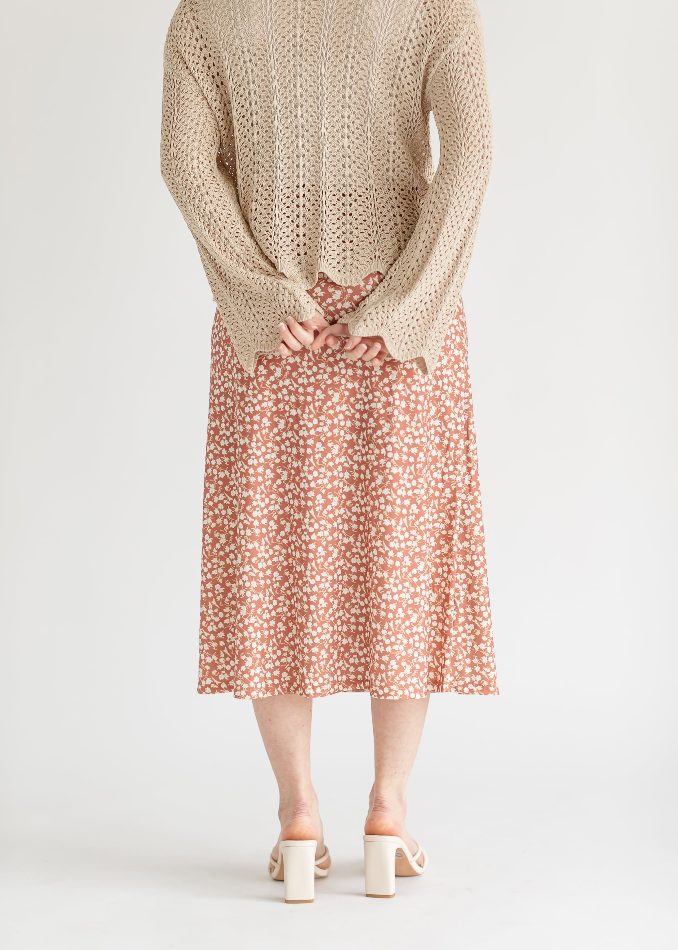 Women's Long Denim and Midi A-Line Skirts – Inherit Co.